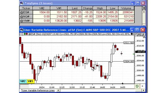 Video: User Variables and Reference Lines | Linn Software