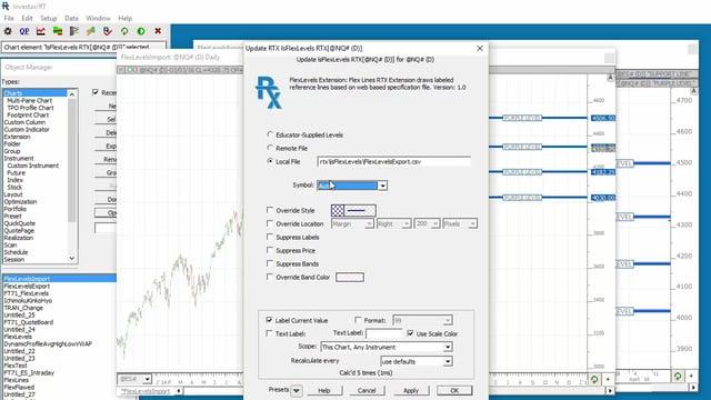 Video: FlexLevels Overview: Sharing Key Price Levels | Linn Software