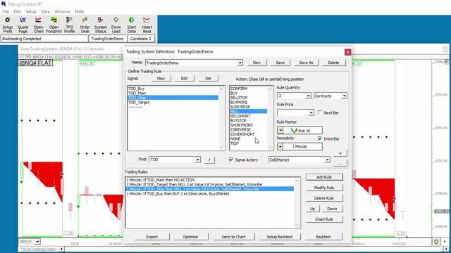 Video: Automated Trading Using Trading System Indicator | Linn Software